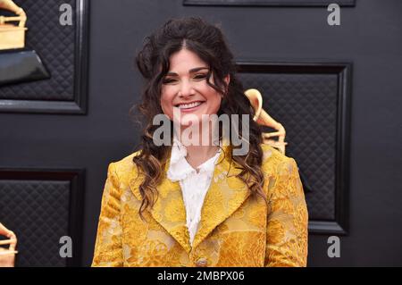 Ilsey Juber arrives at the 64th Annual Grammy Awards at the MGM Grand ...