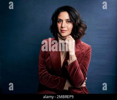 Niousha Noor poses for a portrait to promote the film "The Persian ...