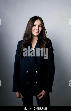 Isabel Deroy-Olson poses for a portrait to promote the film "Fancy ...