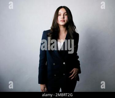 Isabel Deroy-Olson poses for a portrait to promote the film "Fancy ...