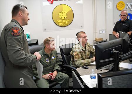 Staff Sgt. Kyle Snedeker, a tactical data link manager from the 608th ...