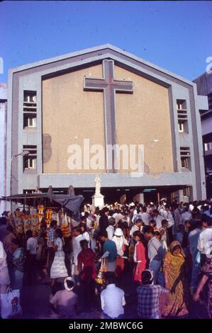 Popularly known as Mahim church, it is one of the biggest churces in ...