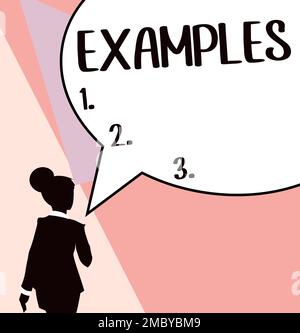 Conceptual display Examples. Business showcase photo Sample Model to ...