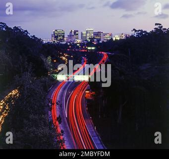 The Cabrillo Bridge at Balboa Park in San Diego, California, USA Stock ...