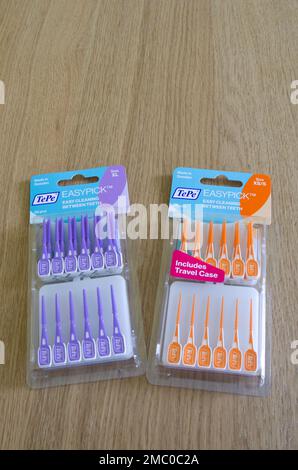 TePe Easypick Oral Hygiene Tooth Pick Product Stock Photo - Alamy