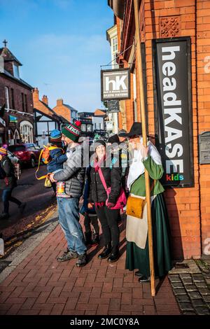 Nantwich Cheshire 21 January 2023 During the English Civil War, the ...