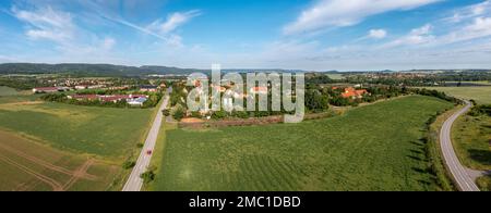 Neinstedt pictures from the air Stock Photo - Alamy