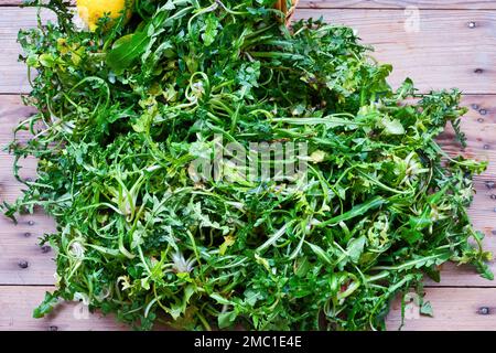 Wild greens ready to cook, the ultimate symbol of frugal healthy ...