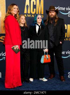 Chris Stapleton, from right, Ada Stapleton, Wayland Stapleton, and ...