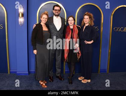 Monica Hellstrom, from left, Jonas Poher Rasmussen, Signe Byrge ...