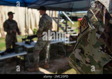 Defenders with the 36th Security Forces Squadron practice proper ...