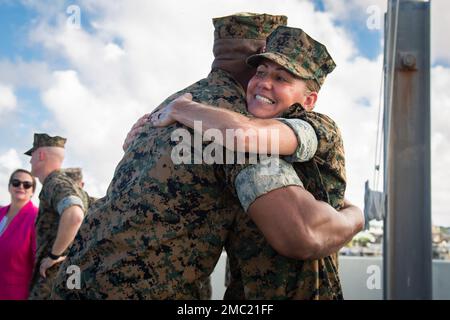 CAMP FOSTER, OKINAWA, Japan – Air Force Capt. Maria Stoughton runs ...
