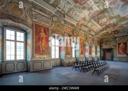 Imperial Hall at New Residence (Neue Residenz) old Palace Interior ...