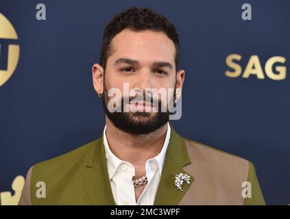 Johnny Sibilly arrives at the 28th annual Screen Actors Guild Awards at ...