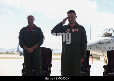 U.S. Air Force Col. Razvan Radoescu, 355th Operations Group commander ...