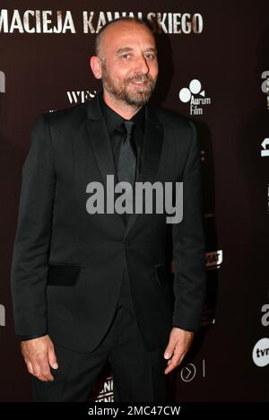 Actor Wojciech Mecwaldowski attends the ceremonial premiere of the film ...