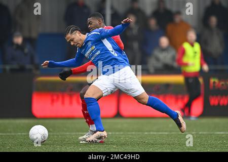 VEENENDAAL, 21-01-2023, Sportpark Panhuis, Dutch Derde Divisie Football ...