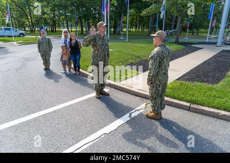 COLTS NECK, New Jersey -- Capt. Ed Callahan, Naval Weapons Station ...