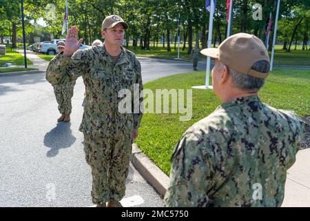 COLTS NECK, New Jersey -- Capt. Ed Callahan, Naval Weapons Station ...