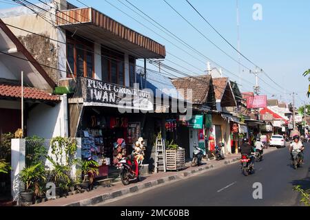 Indonesia, Java Island, Yogyakarta region, Wagang Kulit, shadow theater ...