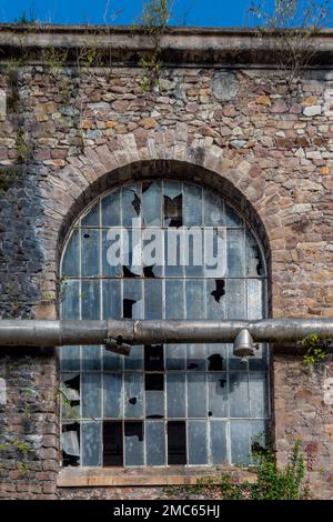 Rusting, abandoned factory details Stock Photo - Alamy
