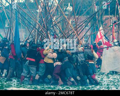 Nantwich Chesthire 21 January 2023 During the English Civil War, the ...