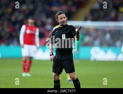 21st January 2023: Vicarage Road, Watford, Hertfordshire, England; EFL ...