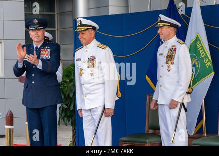 LAGO PATRIA, Italy - The change of command ceremony of Allied Joint ...