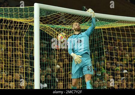 Angus Gunn, Norwich City goalkeeper Stock Photo - Alamy
