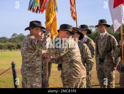 Lt. Col. Thomas Lamb, commander of 6th Squadron, 8th Cavalry Regiment ...