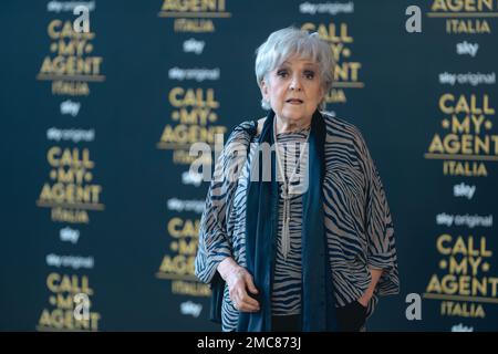 Actress Marzia Ubaldi attends the photocall of the tv series "Call my ...