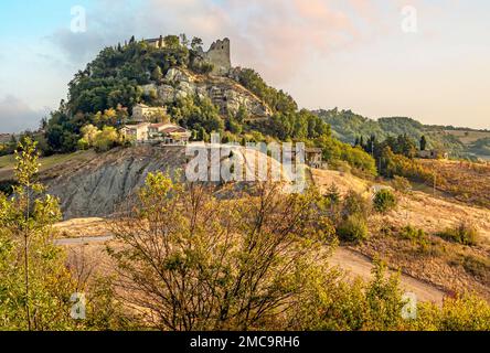 Castle of Canossa, Italy, Emilia Romagna Stock Photo - Alamy