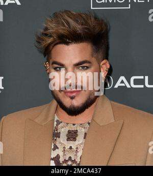 Adam Lambert attends the premiere of "Fairyland" at the Eccles Theatre ...