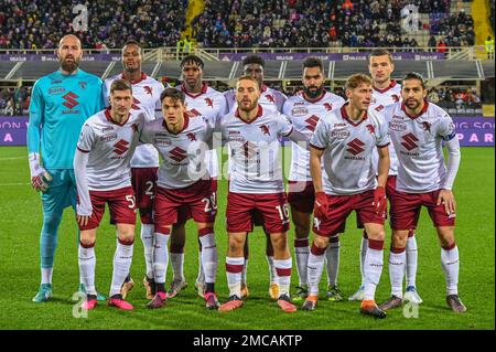 Florence, Italy. 21st Jan, 2023. Riccardo Saponara (ACF Fiorentina ...
