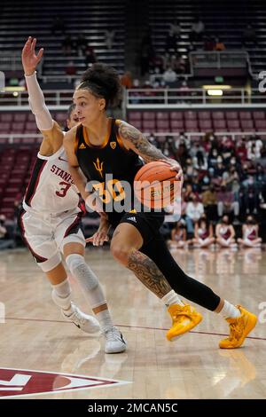 Stanford guard Anna Wilson (3) during a college basketball game against ...