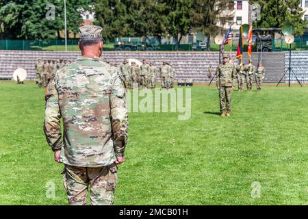 U.S. Army Col. Michael R. Kaloostian, commander of 2nd Theater Signal ...