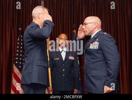 Lt. Col. Darrick Duran, right, 374th Operational Medical Readiness ...