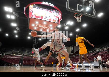 Stanford forward Maxime Raynaud (42) during an NCAA college basketball ...