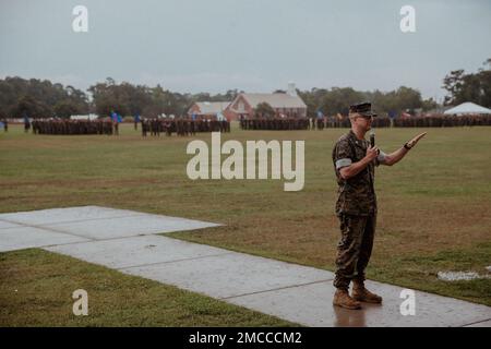 U.S. Marine Corps Col. Jeffrey Kenney 6th Marine Regiment commanding ...