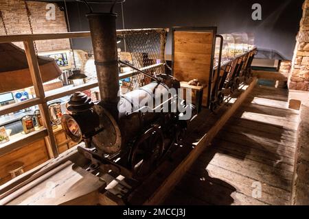 Interior of Candy miners sweet shop in Prague, Czech Republic Stock ...