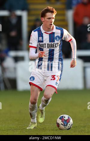 Daniel Dodds of Hartlepool United in action during Hartlepool United ...