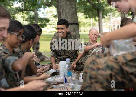 The Rhode Island National Guard hosted members of the Young Marines for ...