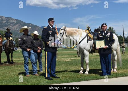 Col. Donald K. Brooks, brigade commander of the 1st Space Brigade, and ...