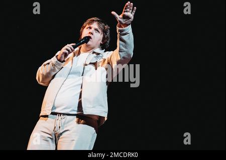 Music fans as Lewis Capaldi performs at the Main stage to close TRNSMT ...