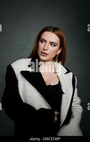Bella Thorne poses for a portrait to promote the film "Divinity" at the ...