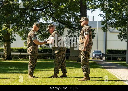 Maj. Gen.Tracy W. King, incoming commander of U.S. Marine Corps Forces ...
