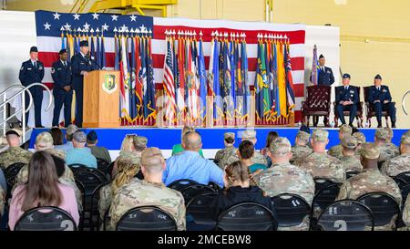 Col. Brett Black relinquishes command of the 5th Mission Support Group ...