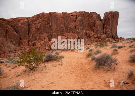 Fire Wave is a fascinating sandstone formation in Valley of Fire State ...