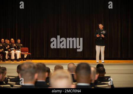 U.S. Marine Corps Col. Joel F. Schmidt, commanding officer, The Basic ...