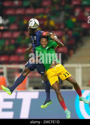 Amanuel Yohannes of Ethiopia during Cameroon against Ethiopia, African ...